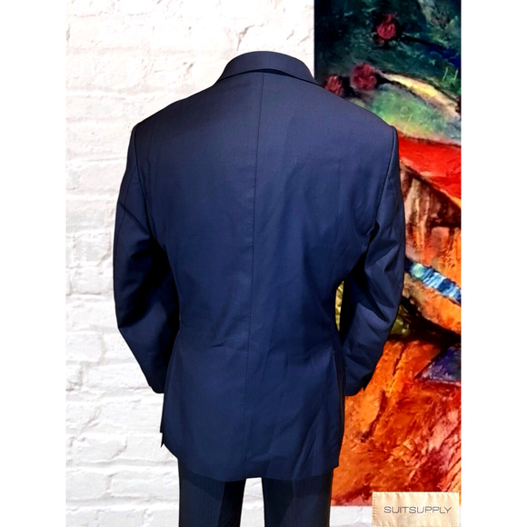 Suitsupply | Suits & Blazers | Suitsupply 44r Napoli Cut Dark Navy Blue ...